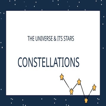 constellations grade for grade 9 presentation | PPTX