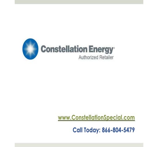Home Energy from Constellation Energy Special | PPTX