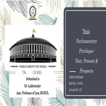 Constitution of India ppt RGNUL | PPTX
