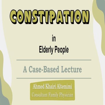 Constipation in Elderly People.pptx