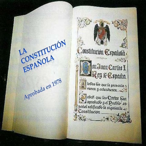 Constitución española | PPTX