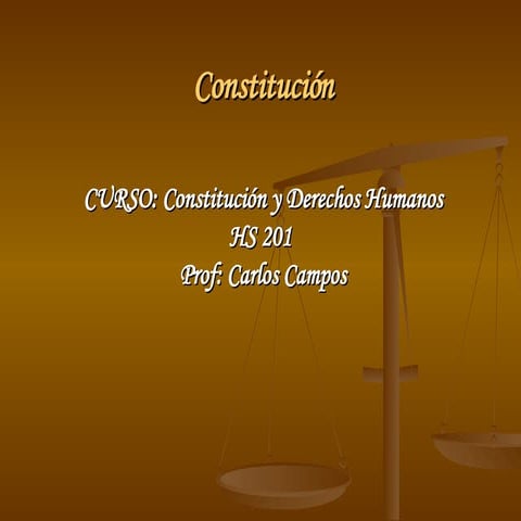 Constitucion | PPT