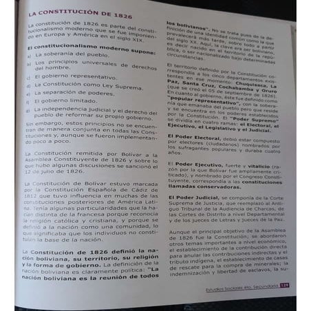 Constitucion 1826 | PDF