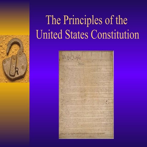 The six principles of government | PPTX