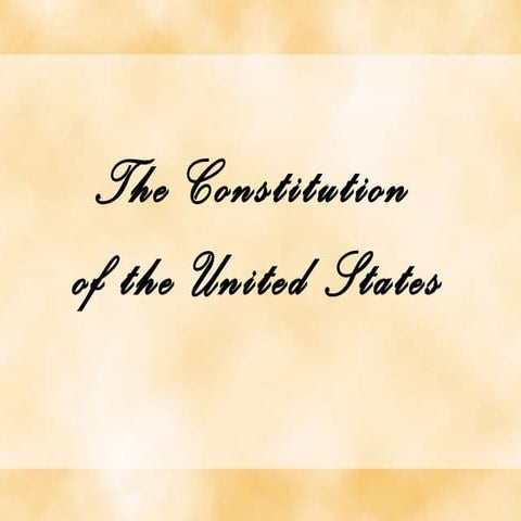 Constitution | PPT