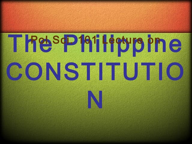 Preamble Ppt