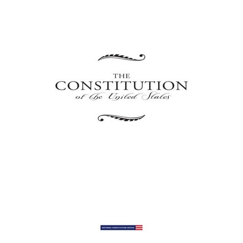 Constitution Mind Map