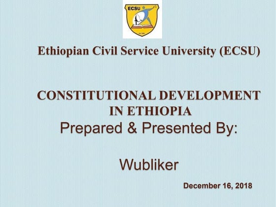 Challenges of the Export Sector in Ethiopian | PPT