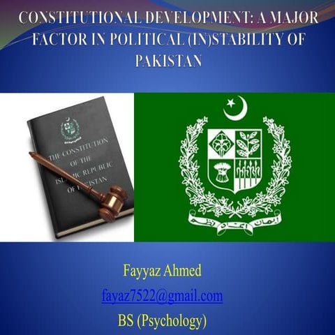 Constitutional developments | PPTX