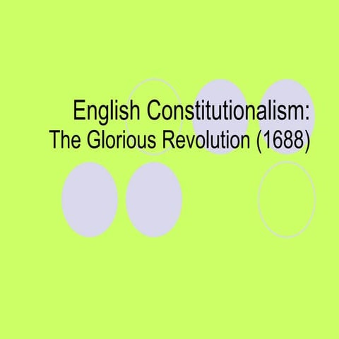 Constitution & Constitutionalism | PPTX