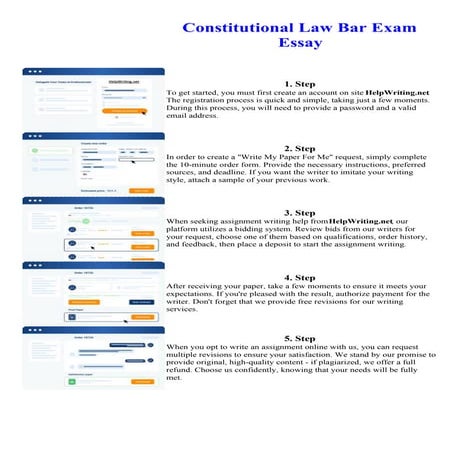 Constitutional Law Bar Exam Essay | PDF