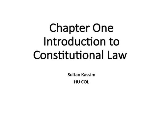 Constitution | PPTX | Civic affairs | Politics