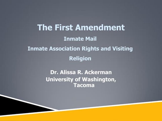 The organization of corrections | PPT