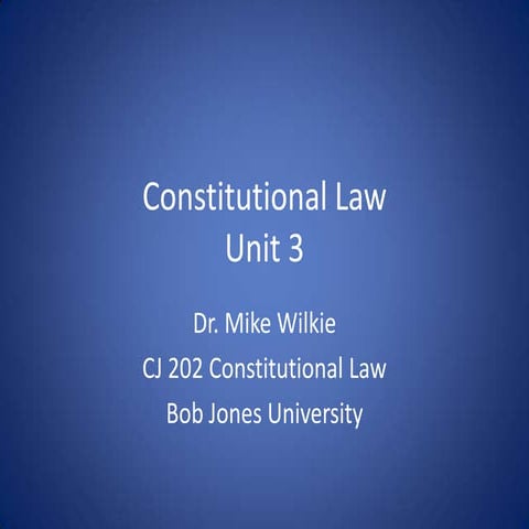 Constitutional law unit 3 | PPTX