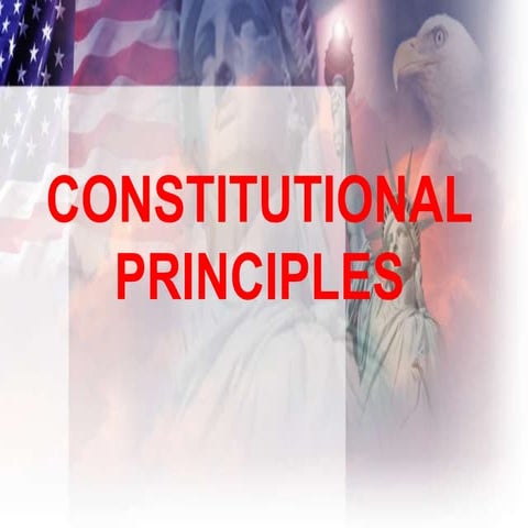 Constitutional principles | PPT