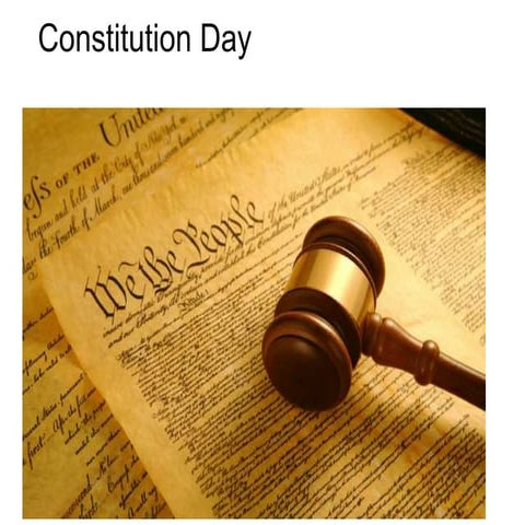 Constitution Day, 2020 | PPTX