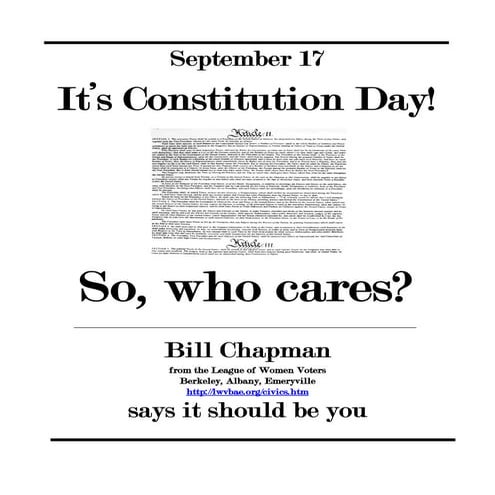 Constitution Day | PDF