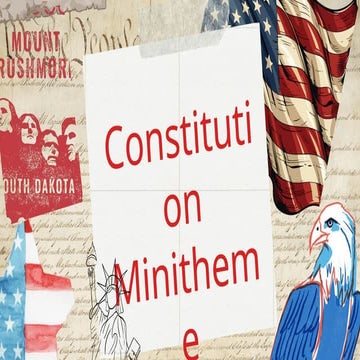 Constitution Minitheme, as brief history | PPTX