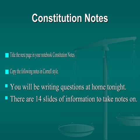 Constitution | PPT