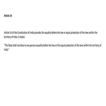 constitution of India Articles description.pptx