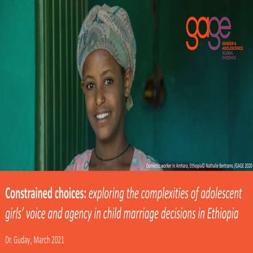 Socio –Cultural Norms and Their Influence on the Practice of Child ...