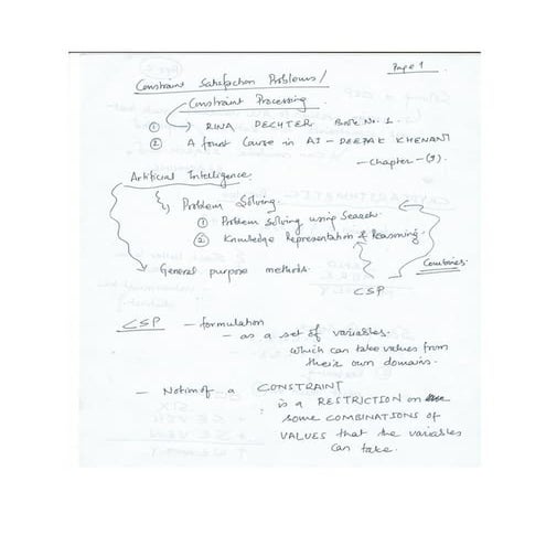 Constraint Satisfaction Problem Pdf