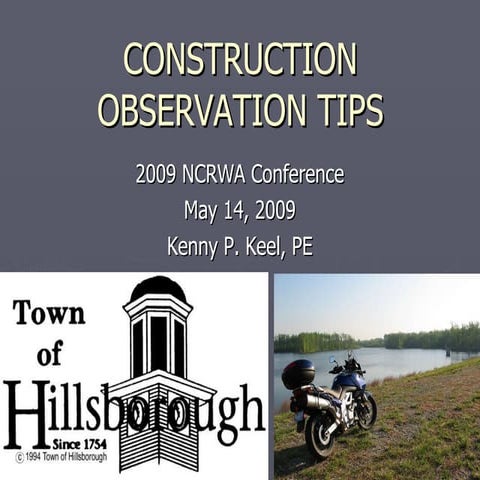Construction Observation Tips | PPT