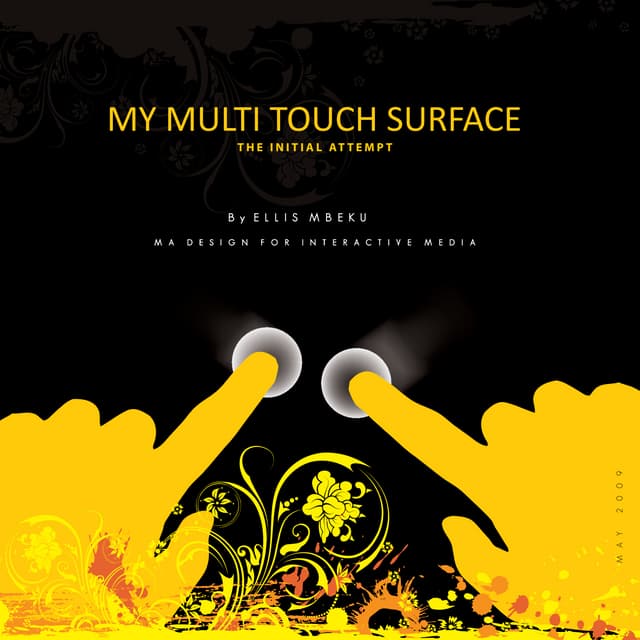 Constructing a multi touch interface | PDF