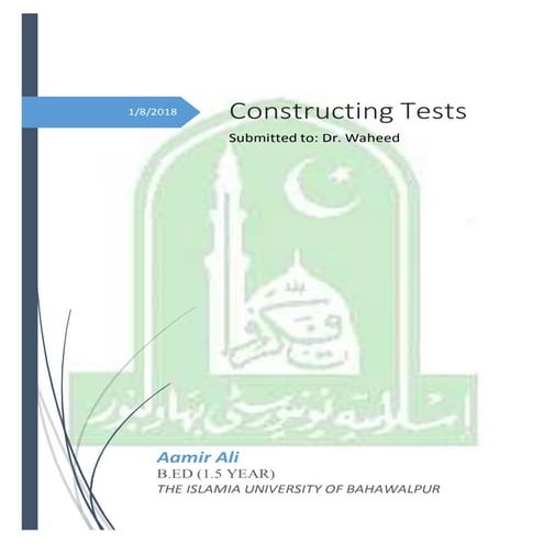 Constructing Tests Pdf 0259