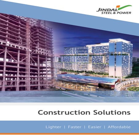 Construction Solutions- Jindal Steel & Power Ltd | PDF