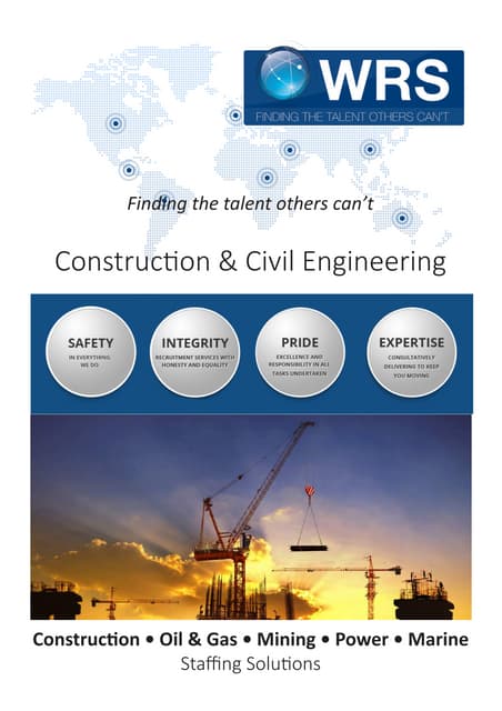 WRS UK - Construction & Civil Engineering Brochure | PDF
