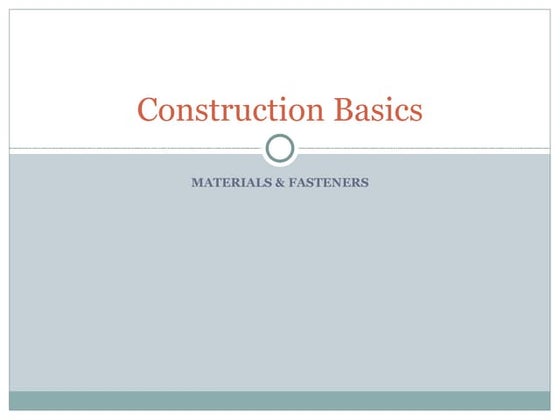 Joinery and process | PPT