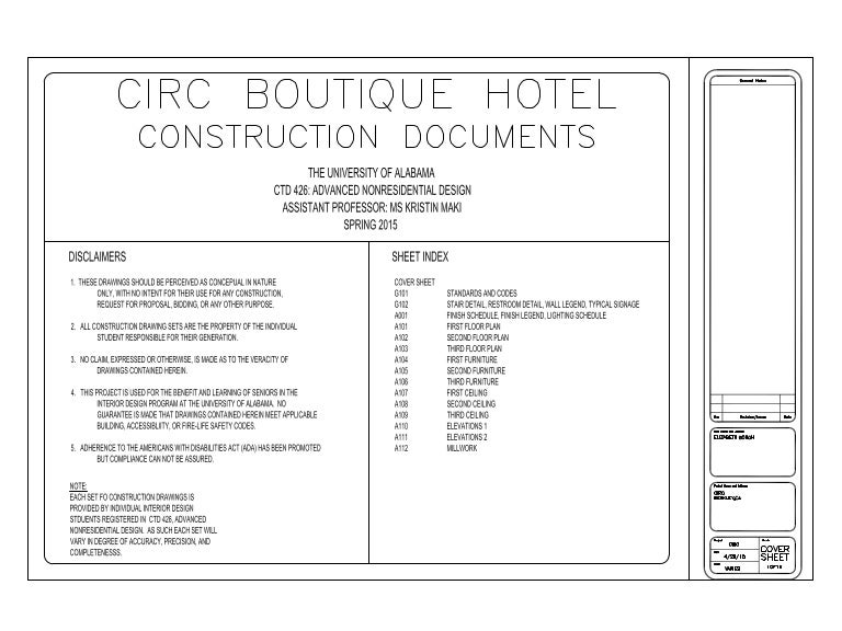 Construction documents