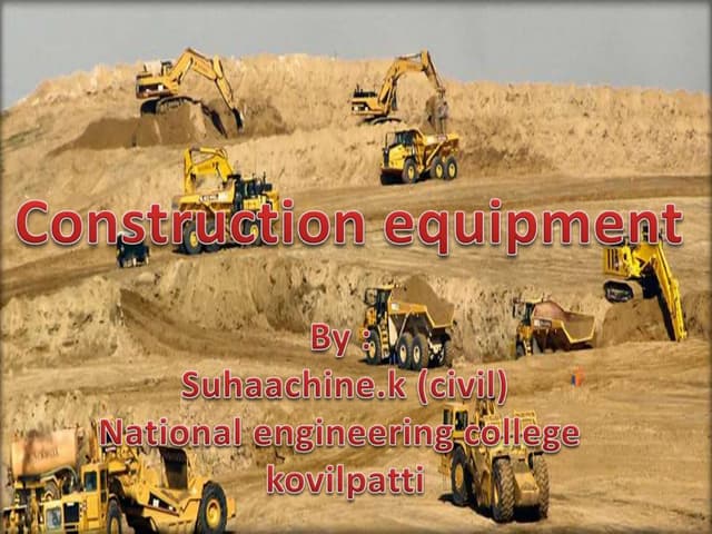 Loaders in Construction | PPTX
