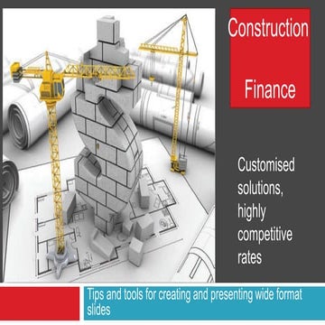 Construction Finance | PPTX