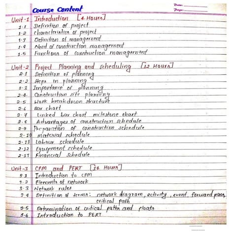 Construction Management Class Note with Syllabus.pdf