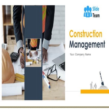 Construction Management Powerpoint Presentation Slides | PPT