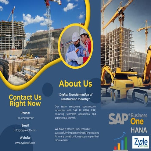 Construction Management Software - SAP Business One HANA ERP | PDF