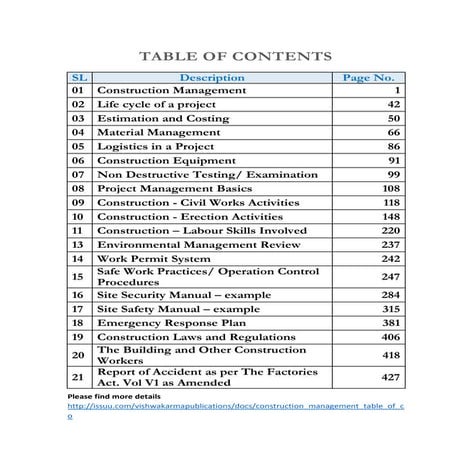 Construction Management | PDF