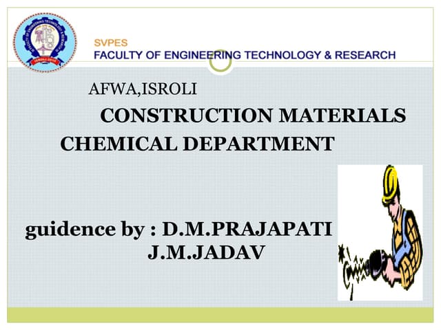 Material of construction | PPT