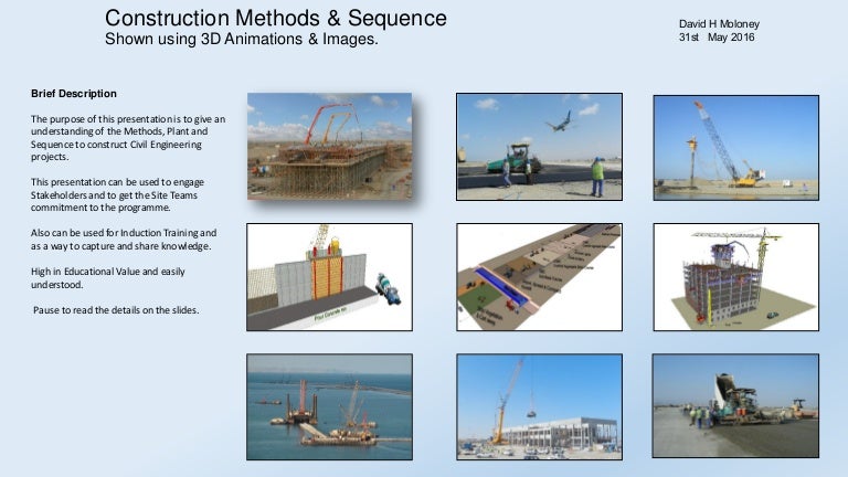 Construction Methods & Sequence