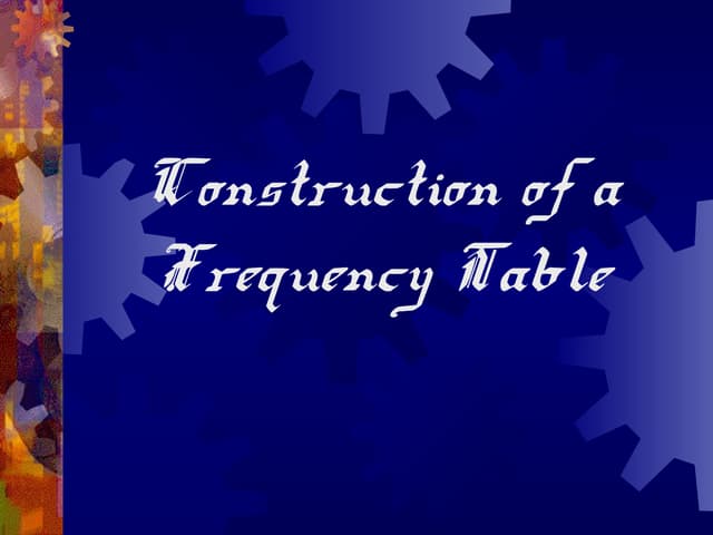Mathematics 7 Frequency Distribution Table.pptx
