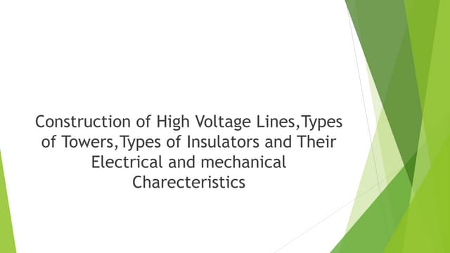 Electrical Transmission Tower: Types, Design and Parts | PDF