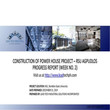 Construction of Powerhouse Project_RSU Agpudlos Campus Week 2.pptx