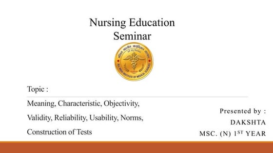 Writing Identification Tests | PPT