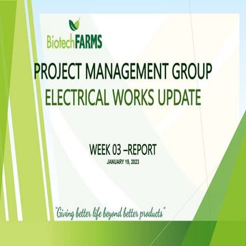 CONSTRUCTION PROJECT UPDATE- WEEK 03.ppt