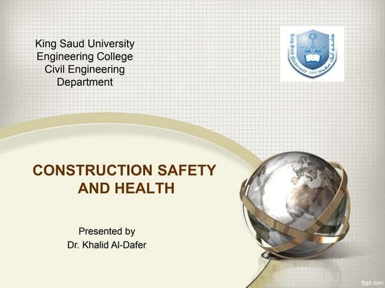 Construction site induction | PPT