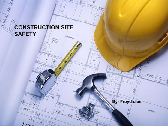 Construction site safety | PPT