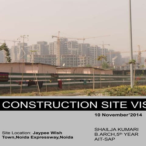 Construction site visit | PDF