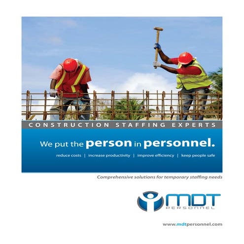Construction Staffing Mdt 2011 | PDF